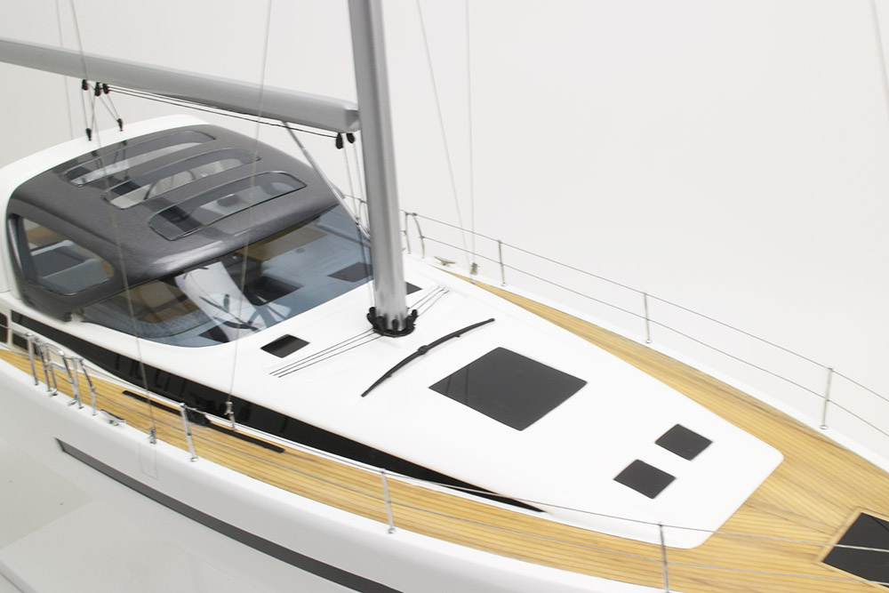 Maquette Officielle Jeanneau Yacht 55